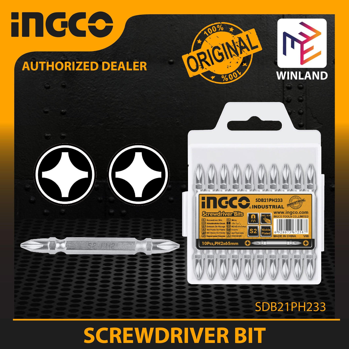 Ingco Tools – tagged "INGCO Original Magnetic Double Ended Screwdriver ...